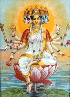 HiNDU GOD: Gayatri Devi the Goddess