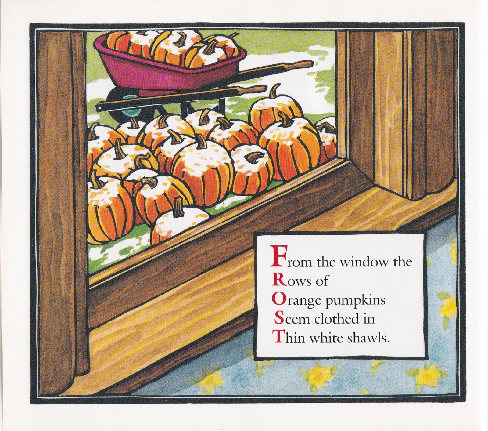 My Retro Reads: "Autumn: An Alphabet Acrostic" by Steven Schnur ...