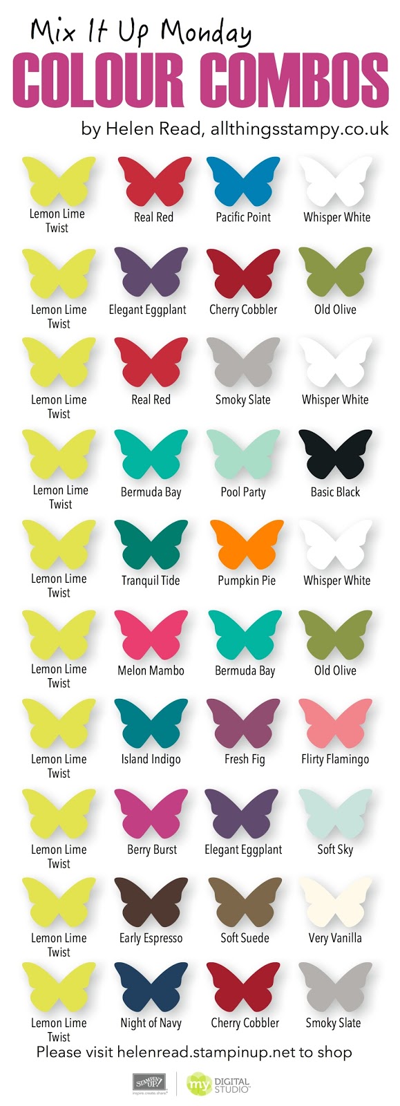 All Things Stampy: 50 new In Color™ combinations!