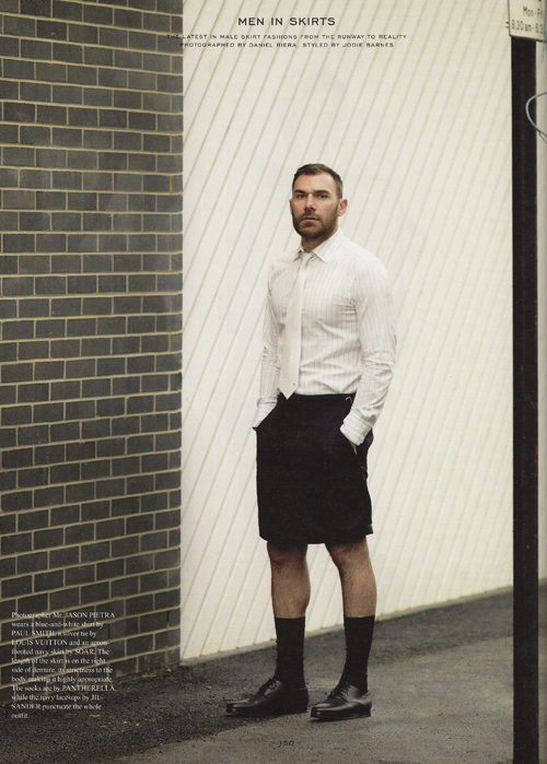 The X-Stylez: Who's Really Wearing The Pants? TREND REPORT: Men's Hemlines