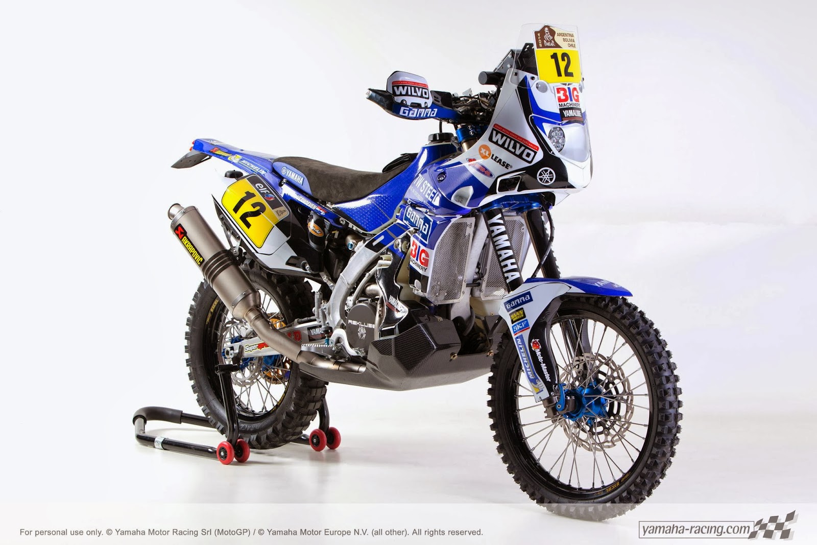 Racing Cafè: Yamaha YZ 450F Rally F.Verhoeven Dakar 2014