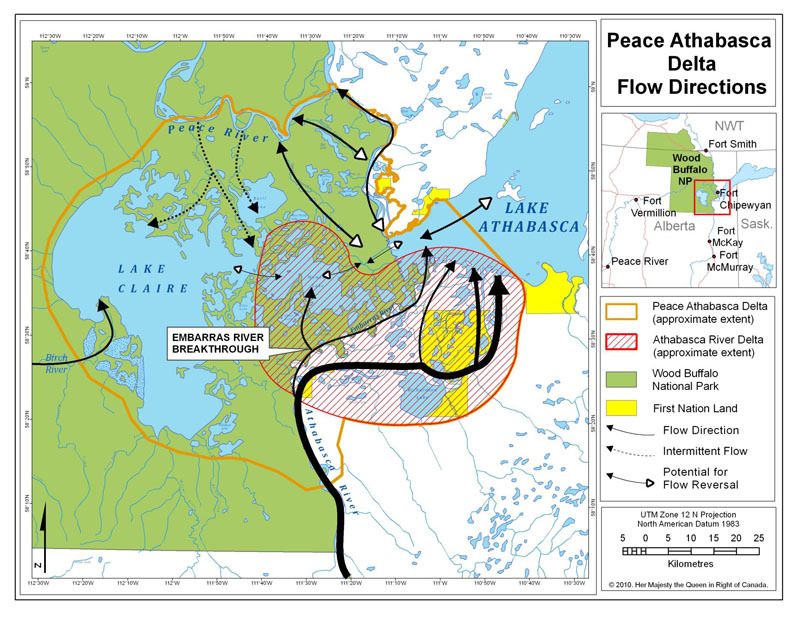 Reading the Washington Landscape: Lake Claire and Lake Athabasca Delta ...