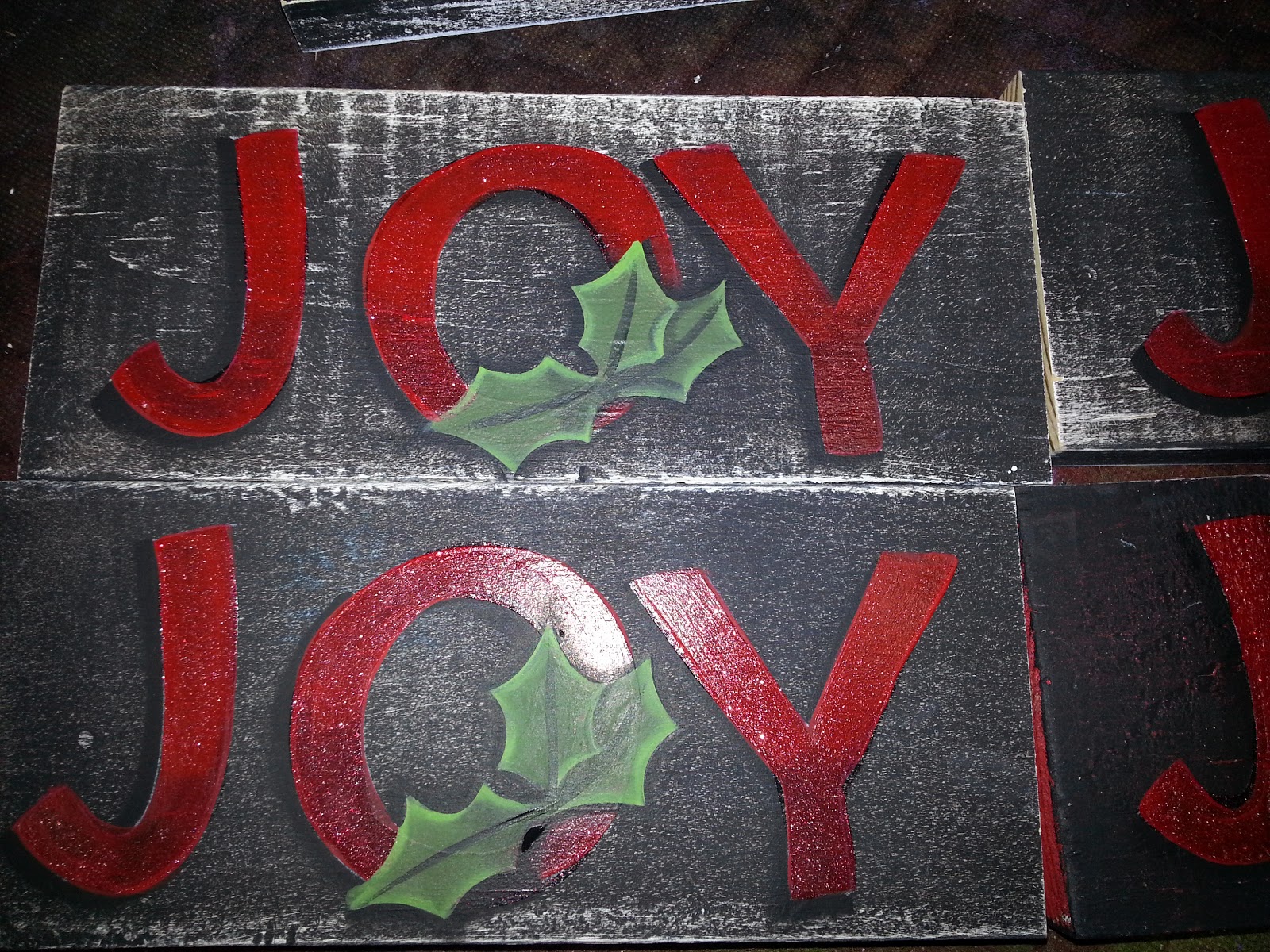 Megpie Designs: JOY Sign