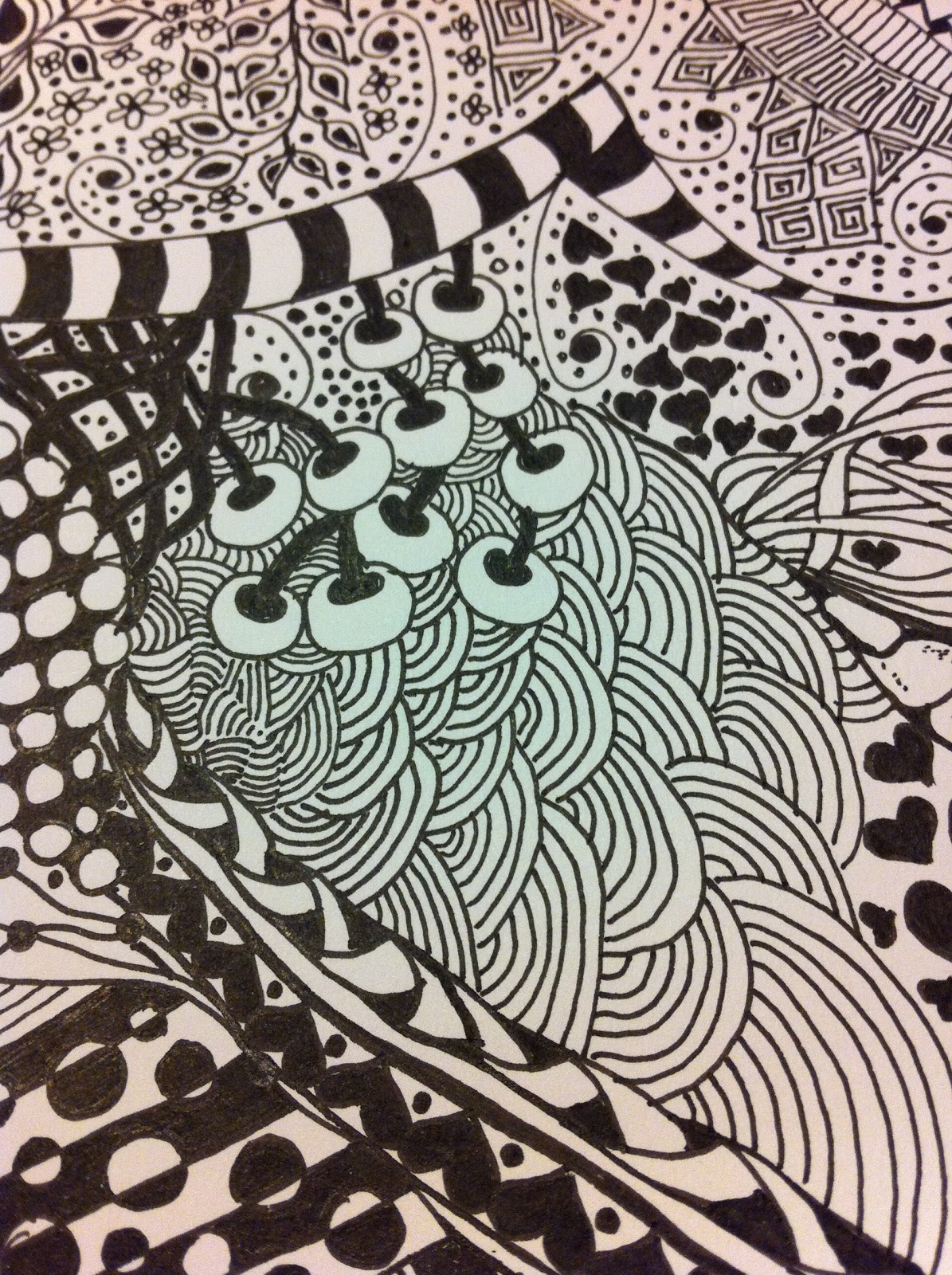 Zentangle Pattern Sheet