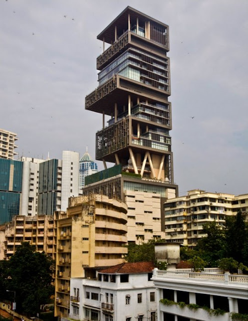 Businessman Mukesh Ambani House Photos - MERE PIX