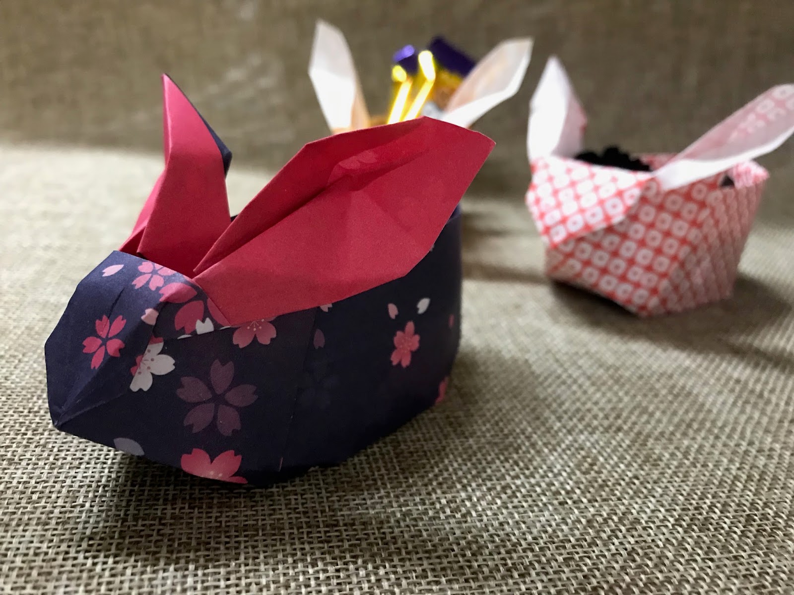 Tutorial #62: Origami Bunny Easter Basket | The Idea King