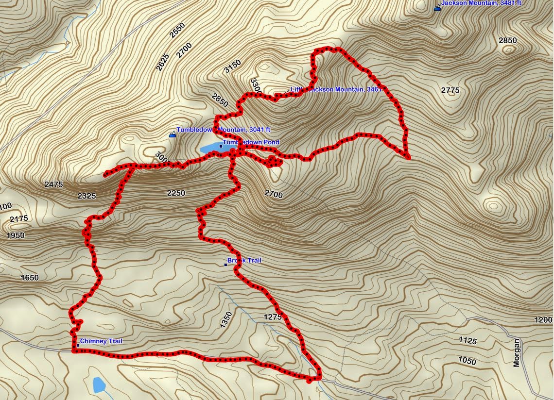 JustJoe Hiking: A Bit of Heaven in Maine. Tumbledown & Little Jackson ...