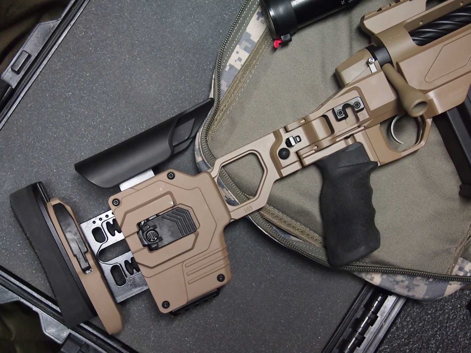 Mister Donut's Firearms Blog: PGW LRT-3 in the Cadex Dual Strike Chassis