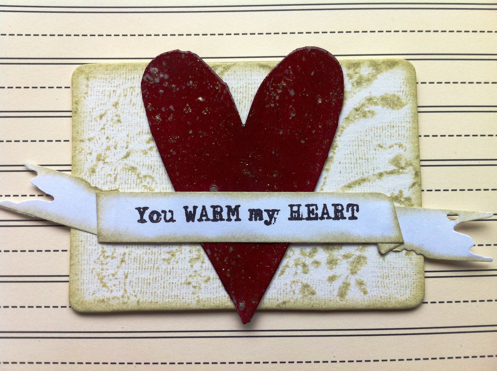Crafty Thoughts: You Warm my Heart