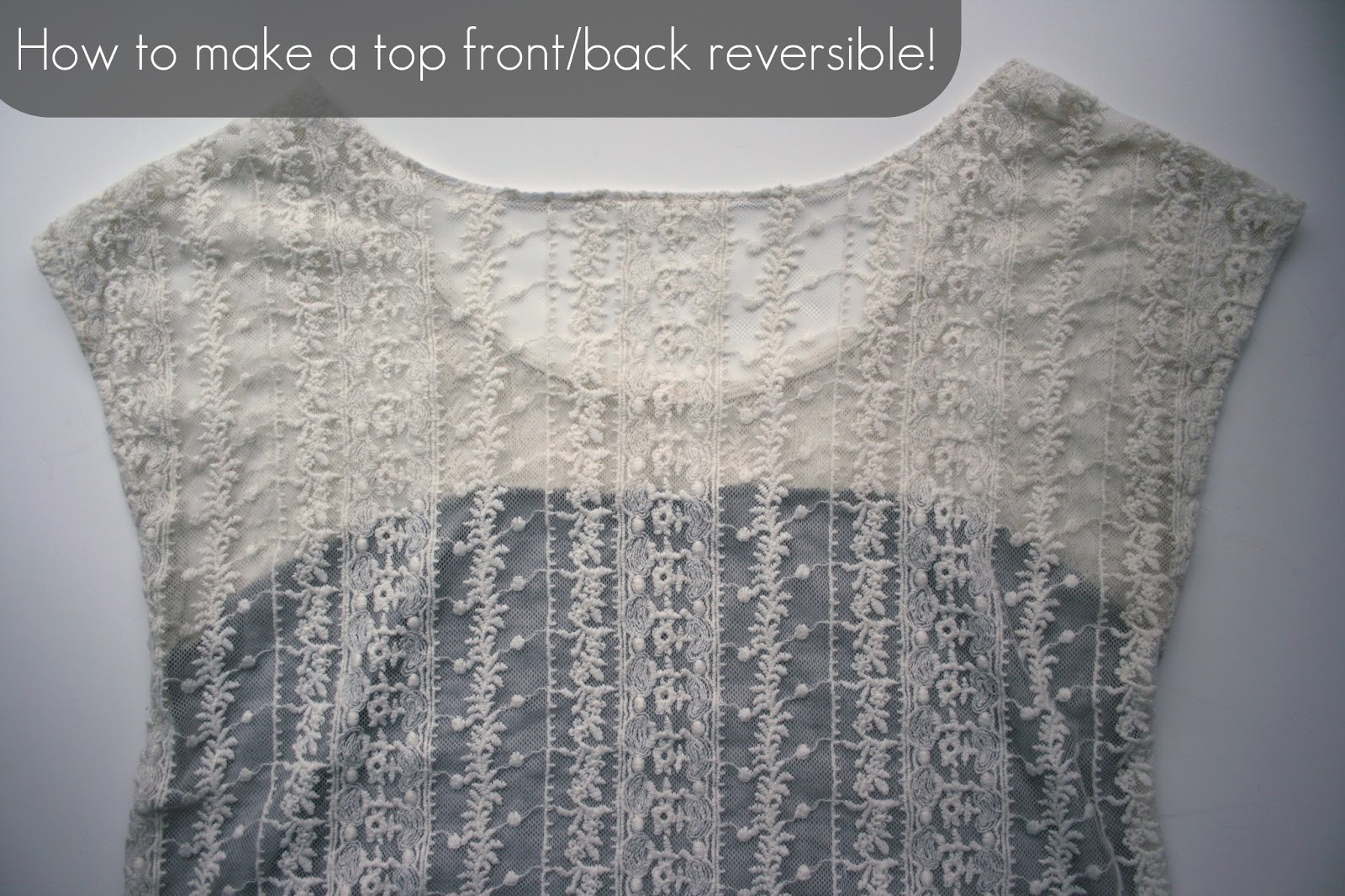 How to make a shirt reversible! Tutorial / Create / Enjoy