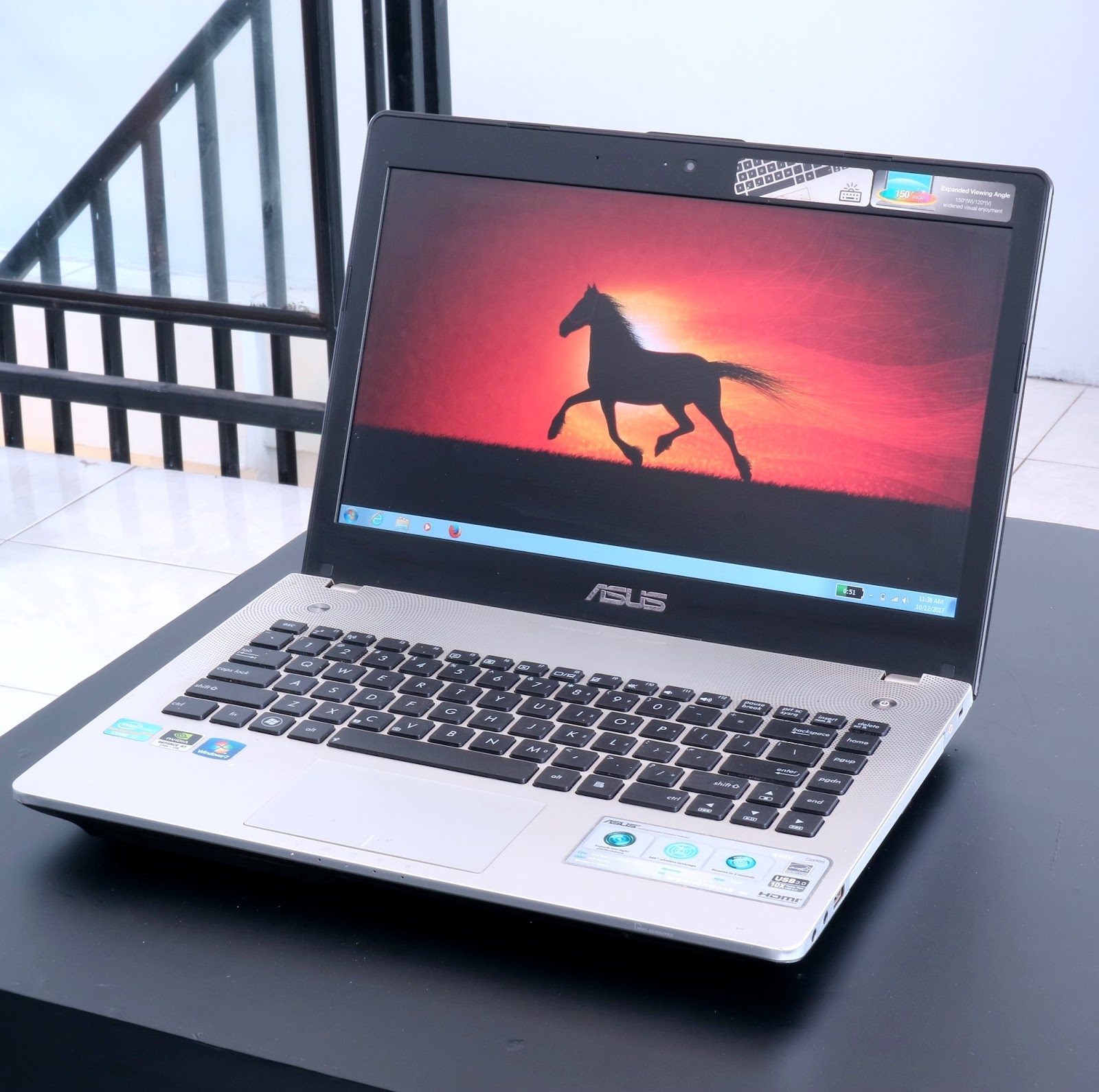 Laptop ASUS N46VM - Core i7 - 8 CPUs - Dual VGA | Jual Beli Laptop ...