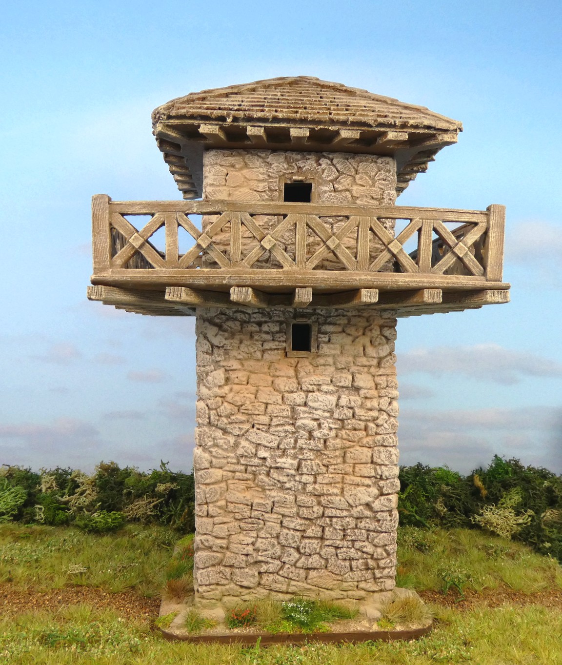 Bunker Hill: Roman stone Watchtower