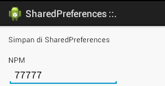 Learn Codingers: Tutorial Membuat SharedPreferences pada Android menggunakan Eclipse