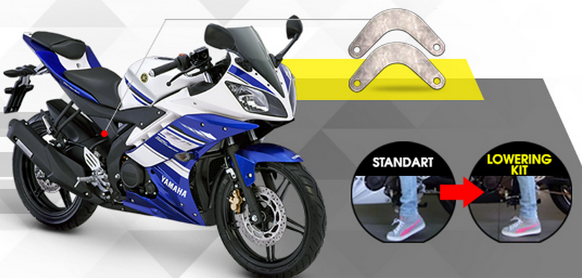 My Blog: Lowering Kit Daytona Untuk Yamaha R15
