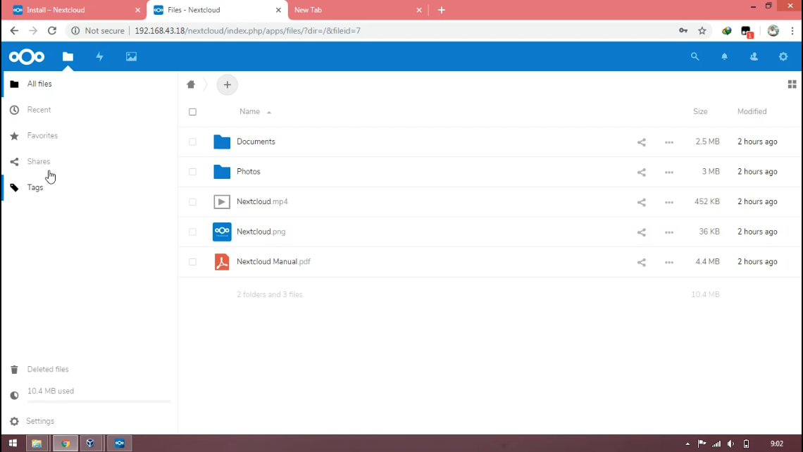 Cara Membuat Private Cloud Storage menggunakan Nextcloud