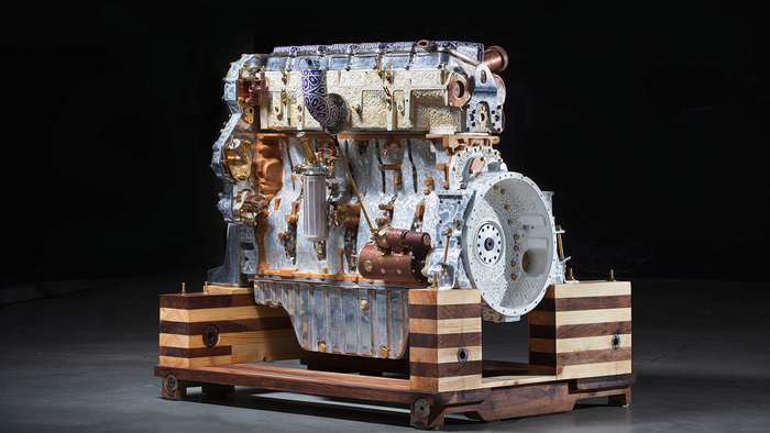 Just A Car Guy: the V12 Laraki hand crafted engine, and the D9T, made ...