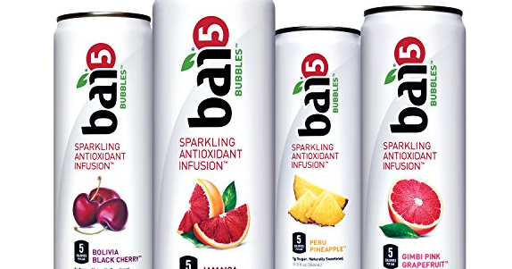 12 Cans of 11.5oz of Bai Bubbles Voyager Variety Pack, Sparkling ...