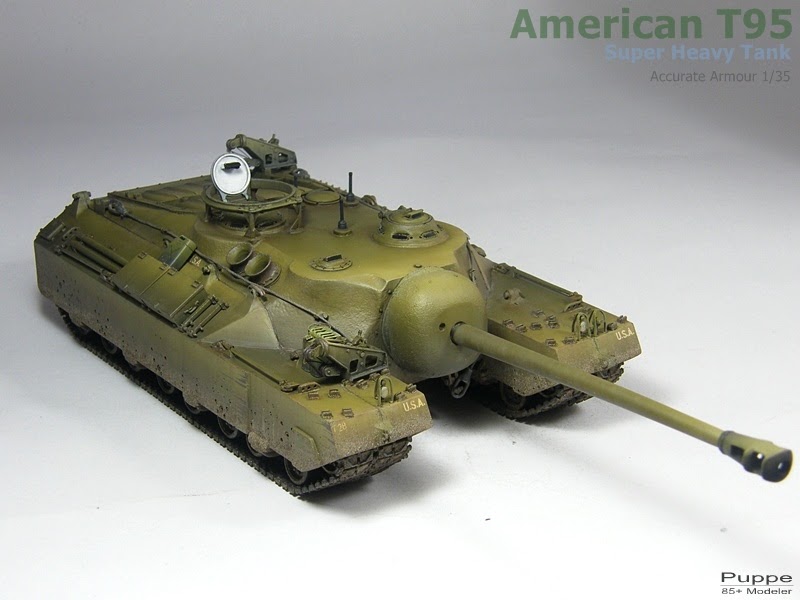 Puppe85plus: American T95 Super Heavy Tank....Finished