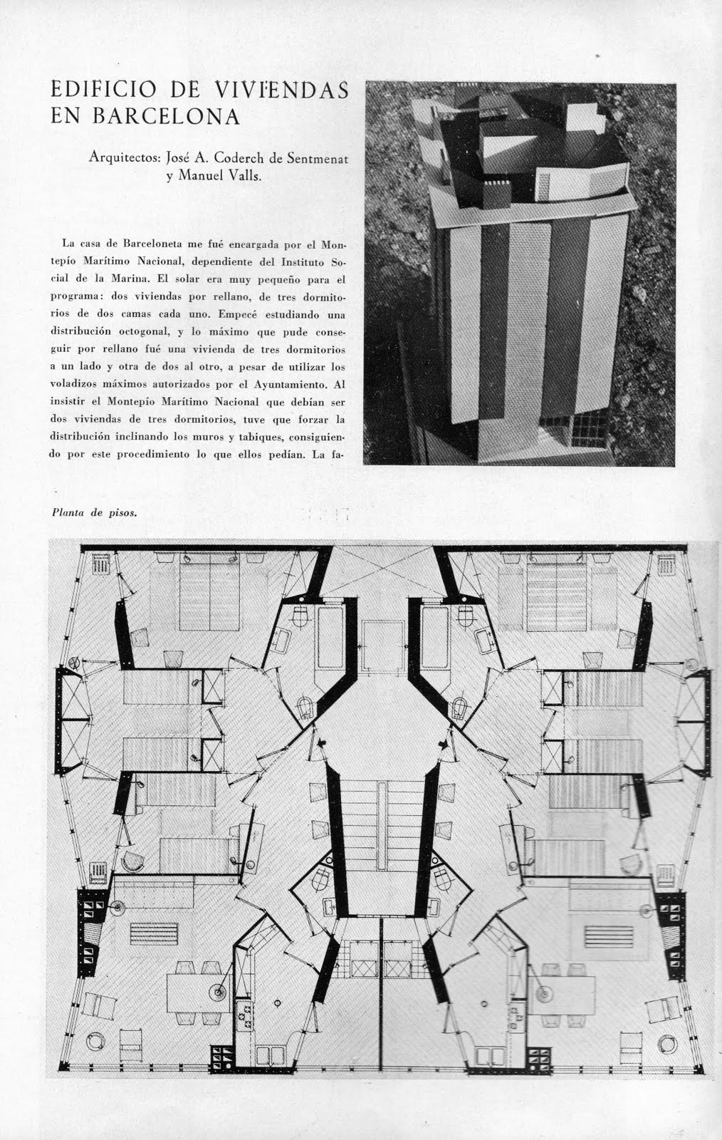 Cátedra ex-Baliero, Adjuntos a cargo / PU+PA: José A. Coderch y la ...
