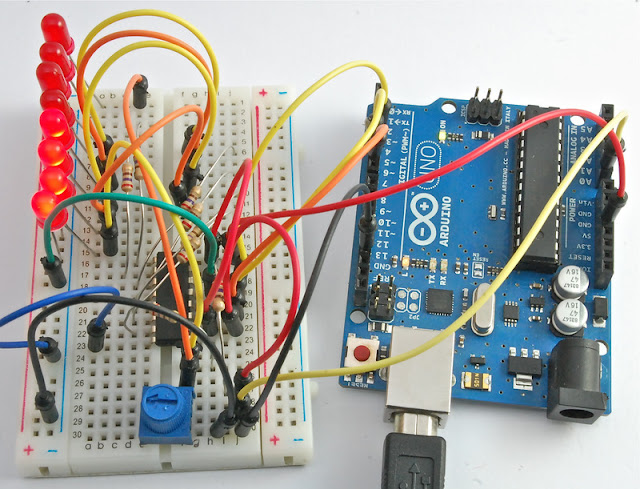 Arduino Lesson 8. Analog Inputs | ProjectBandya