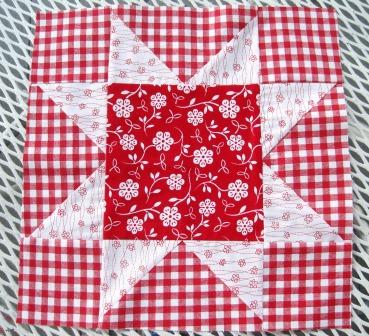 Sweet Bee Buzzings: Virginia Star Quilt Block