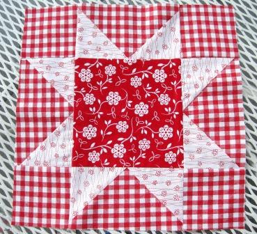 Sweet Bee Buzzings: Virginia Star Quilt Block
