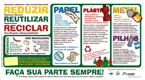 Notícias: O QUE É EDUCAÇÃO AMBIENTAL?OS 5 ERRES?