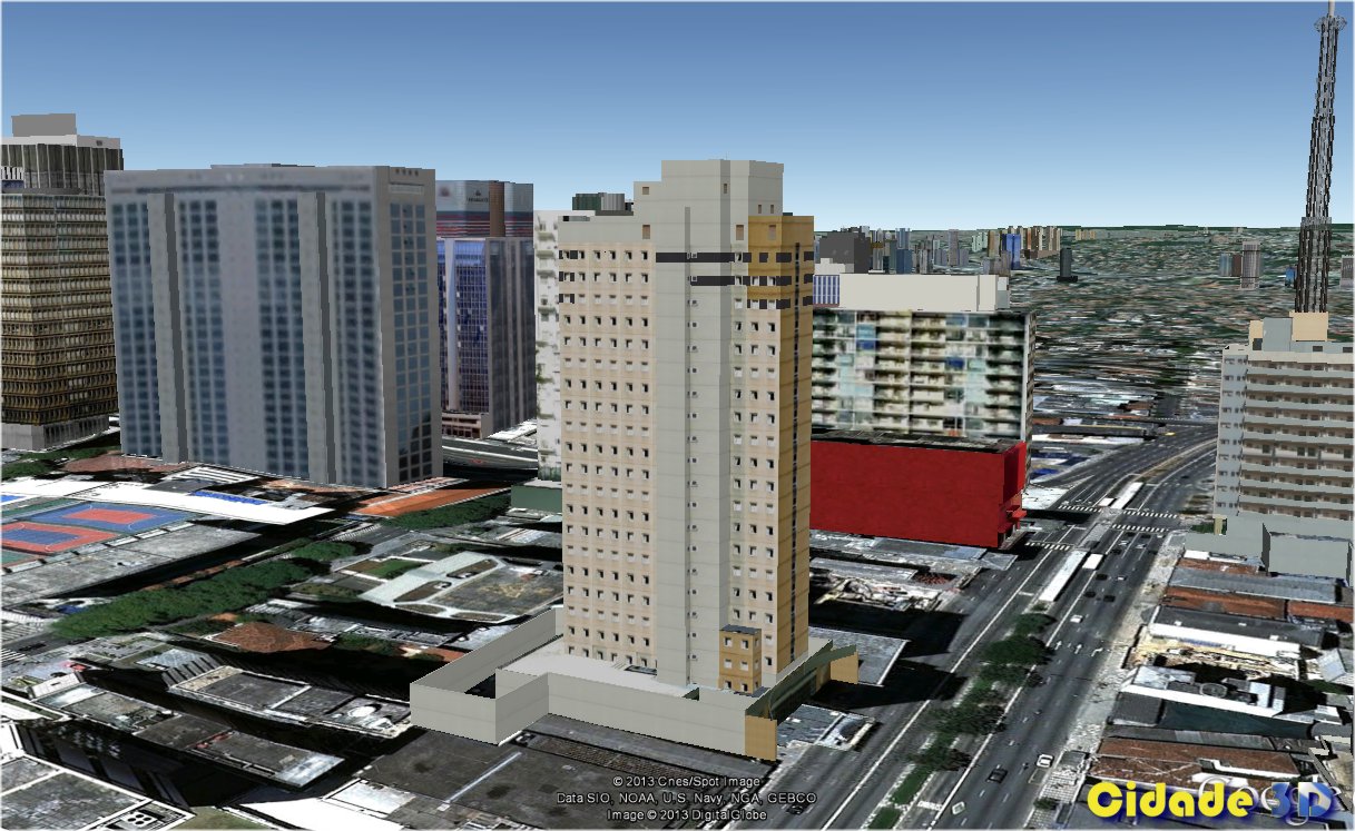 CIDADE 3D: Cristal Tower, Hotel Formule, Edificio Anchieta