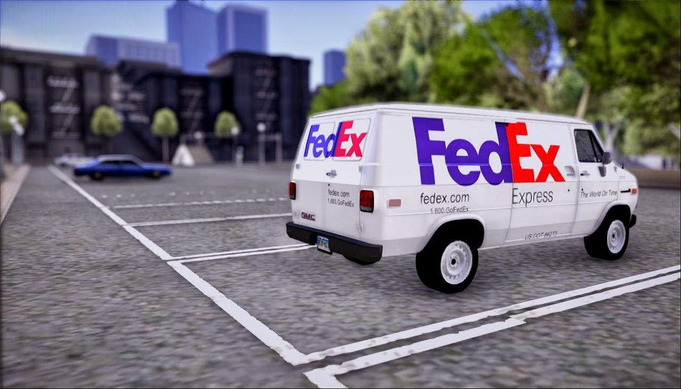 POPO-SPOT: 【REL】GMC G-1500 FedEx Cargo Van V2.0