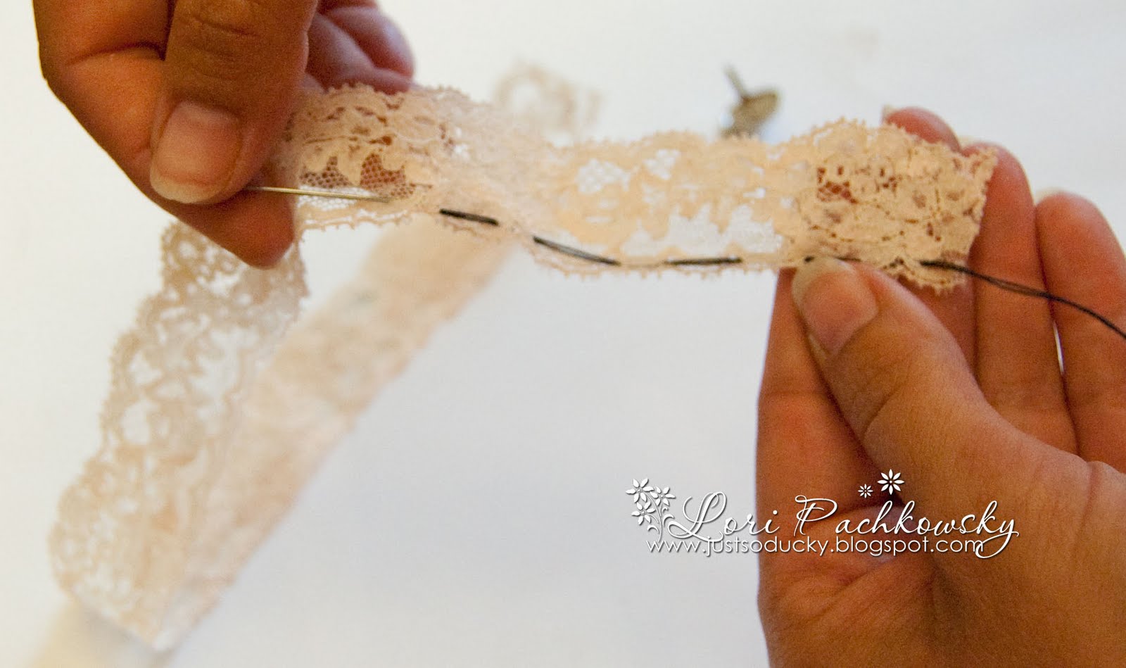 Whiff of Joy - Tutorials & Inspiration: Lace Flower by Lori