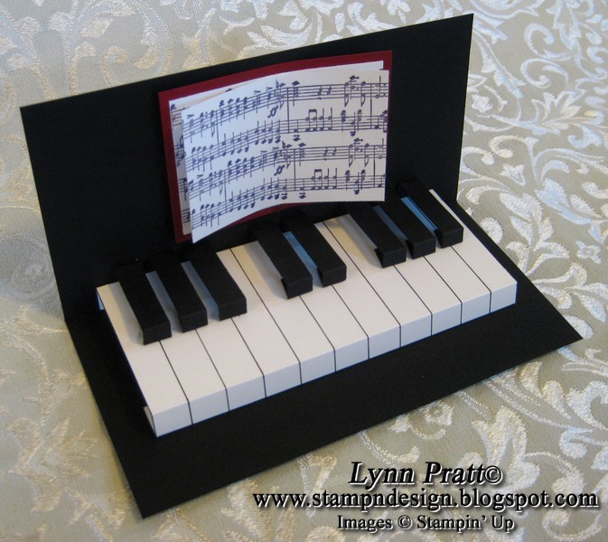 Stamp-n-Design: Piano Cards
