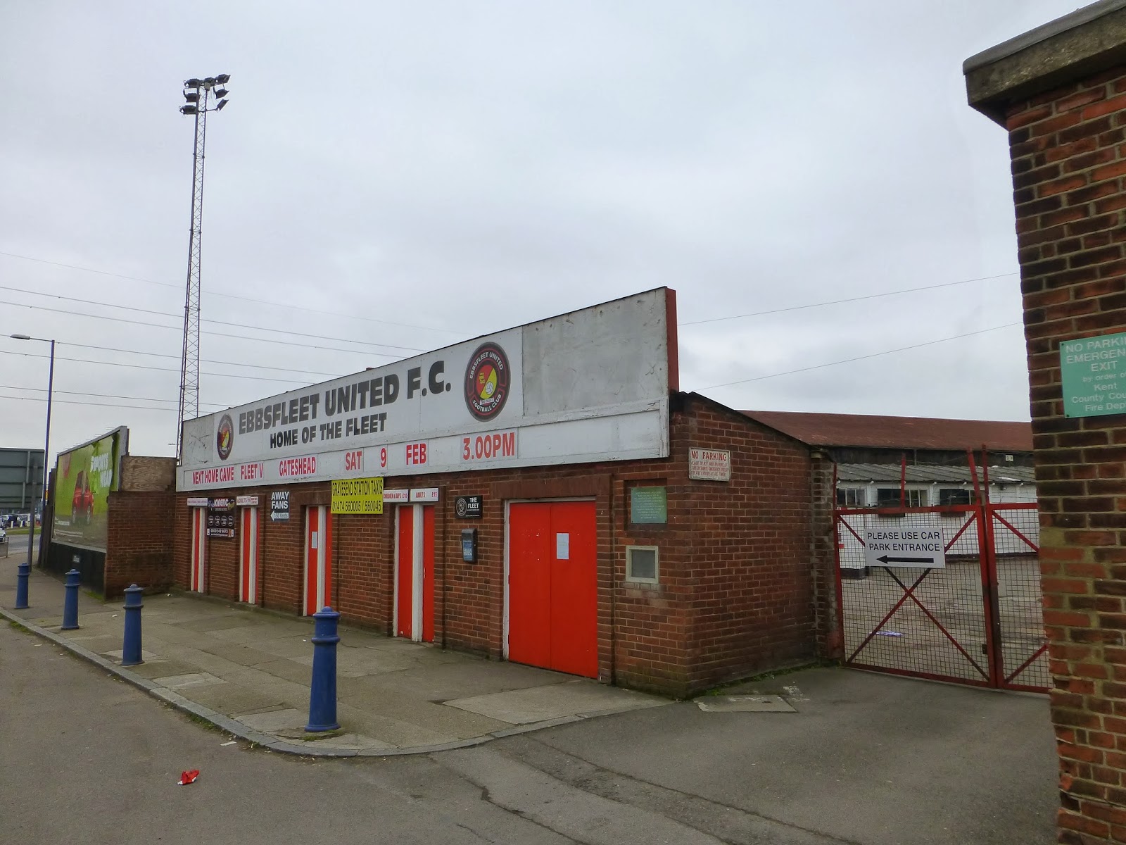 Extreme Football Tourism: ENGLAND: Northfleet FC (1905-1946 ...