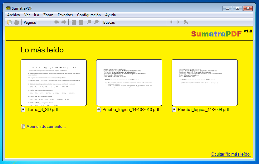 Sumatra PDF: Un visor de PDF minimalista y de código abierto | CompuTekni