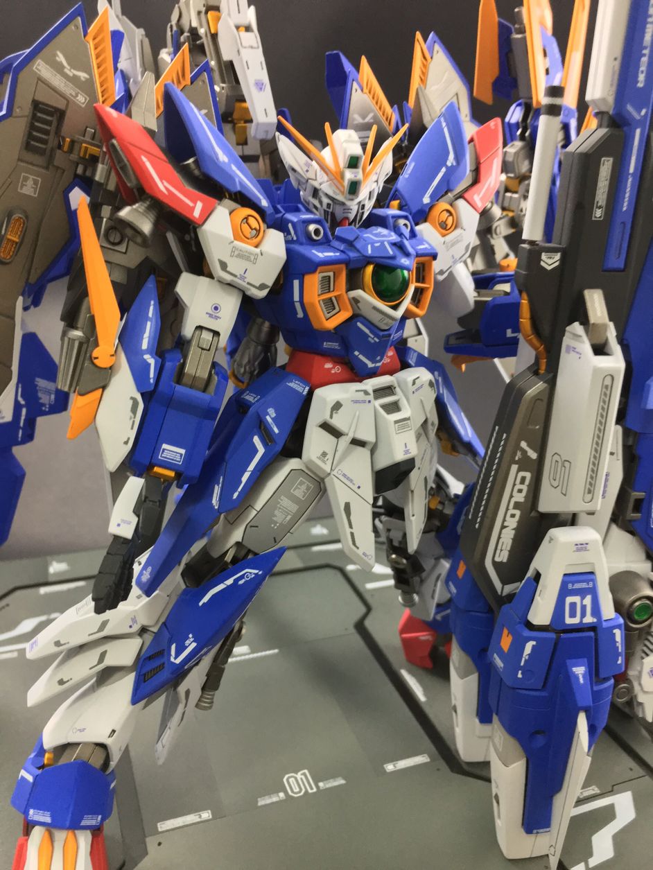 Custom Build: MG 1/100 Amazing Wing Gundam Zero