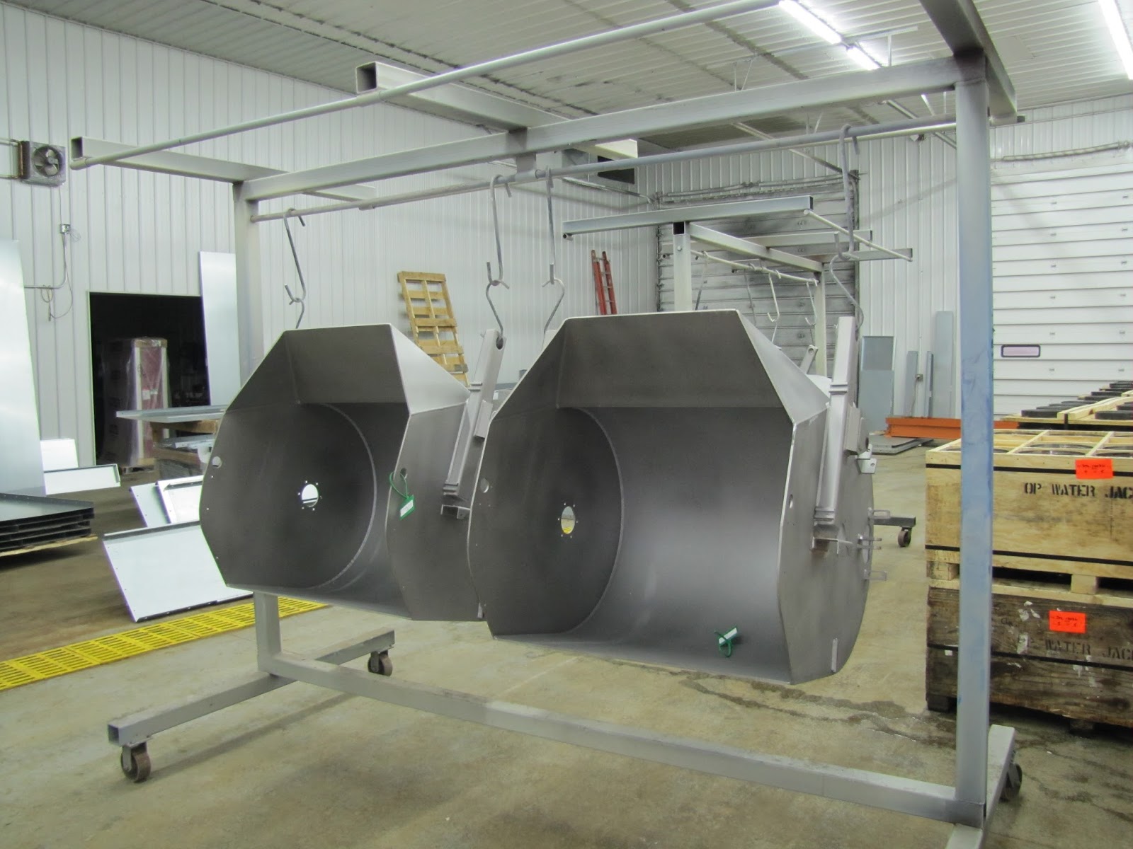 Nyhus Enterprises LLC: Powder Coating Mixers!