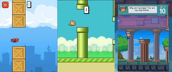 Alternatif memainkan Game Flappy Bird