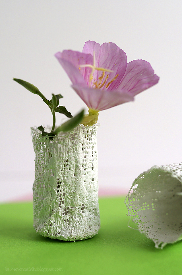 Plaster vase - Journey into Creativity