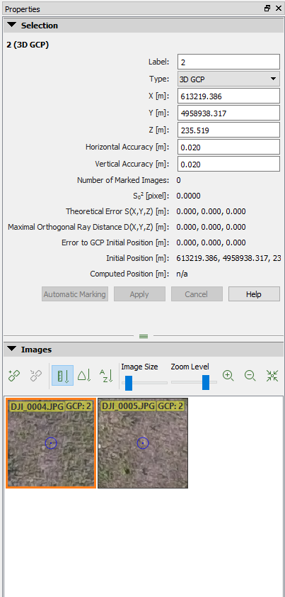 UAS : Processing Pix4D Imagery with GCPs