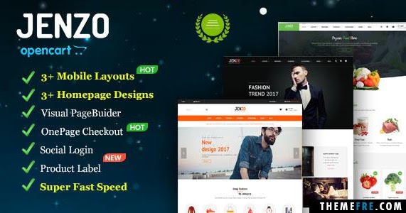 Charley Kaiden Jenzo - Drag and Drop Multipurpose OpenCart Theme with Mobile-Specific Layouts ...