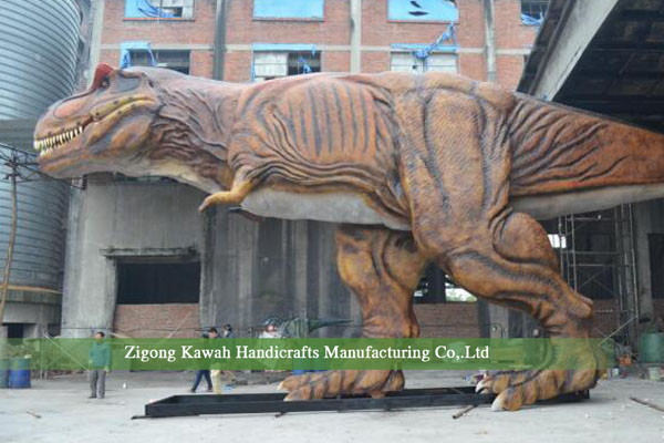 KAWAH 20 meters T-Rex dinosaur Production Process