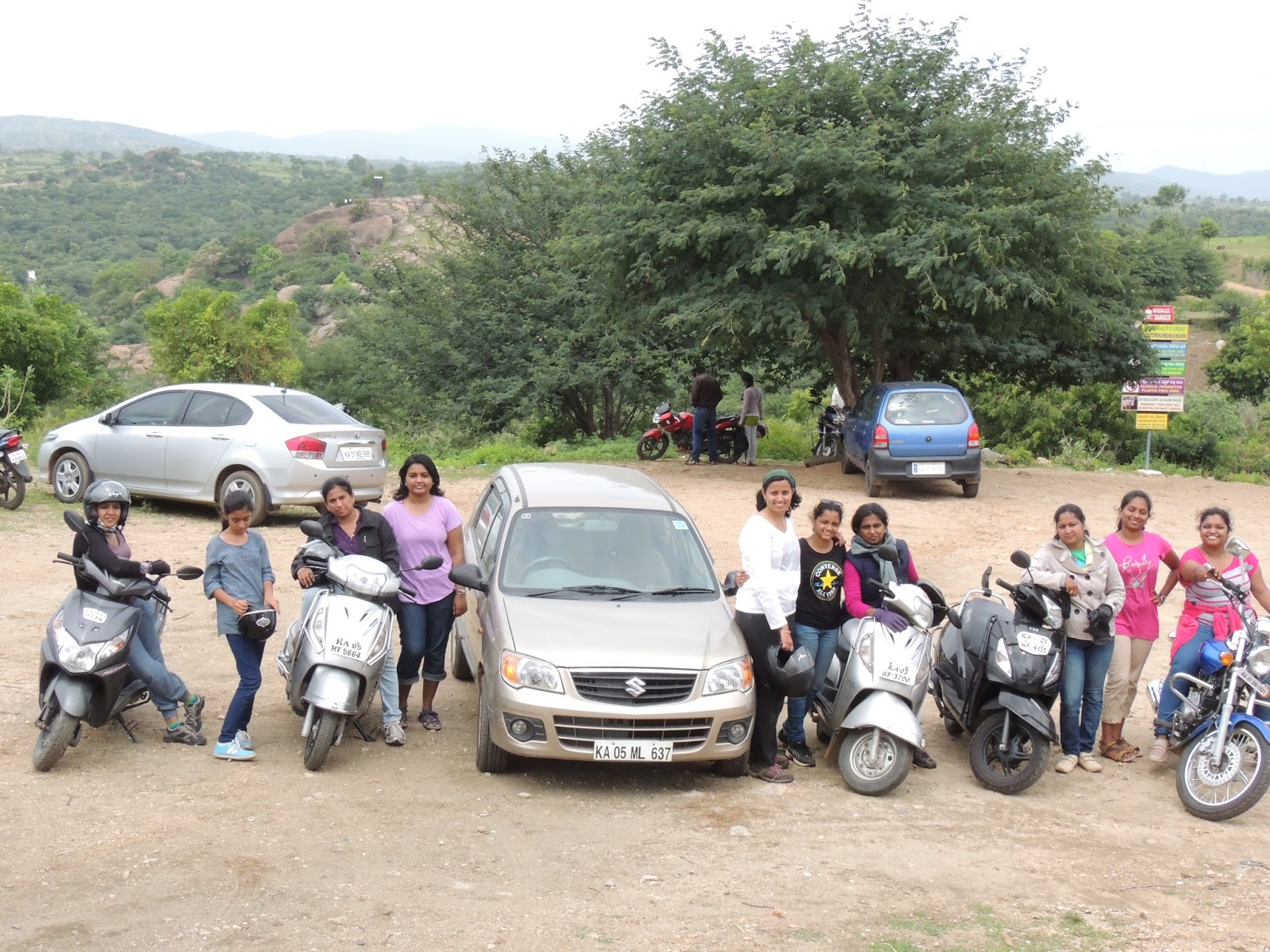 BTC WOW Ride to Chunchi Falls - Bangalore Trekking Club®