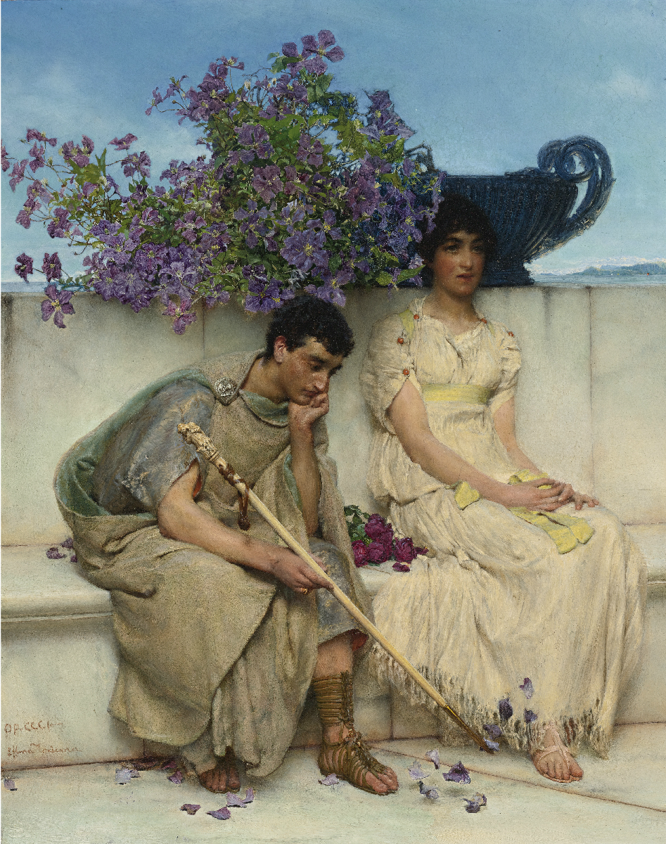 ART BLOG: Sir Lawrence Alma-Tadema - An Eloquent Silence