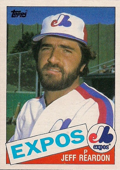 1985 Topps: #375 - Jeff Reardon