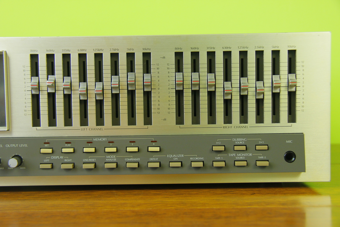 Sansui SE-9 - Graphic Equalizer | AudioBaza