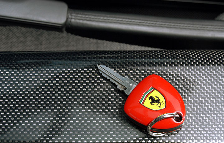 Jccollbox PostBoard: The Diamond-studde Ferrari keys