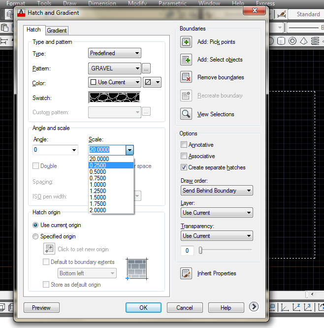 Cara Menggunakan Perintah Hatch Pada AutoCAD dan simbol-simbol yang di ...