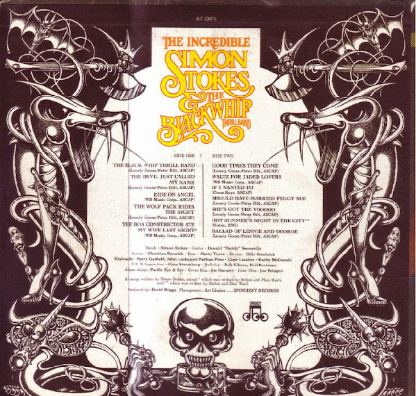 Simon Stokes & The Black Whip Thrill Band - The Incredible Simon Stokes ...