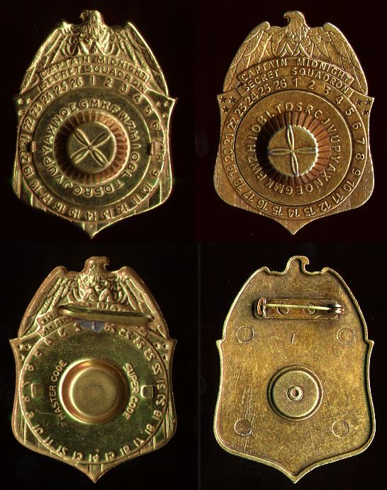 Old Time Radio Premiums: The Ovaltine "Secret Decoder Ring" mail-away ...