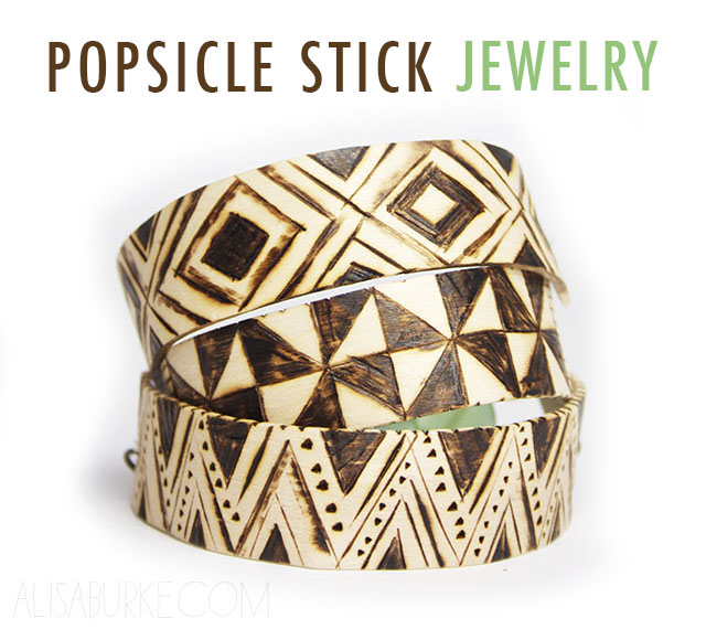 popsicle stick jewelry | alisaburke | Bloglovin’
