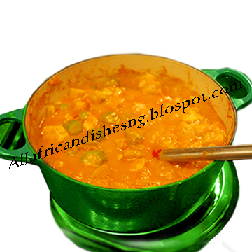 ALL AFRICAN DISHES: TOGO RECIPES (GROUNDNUT SOUP WITH CHICKEN)